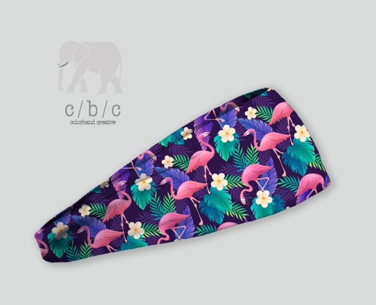 Blue Flamingo Headband - Colorband Creative